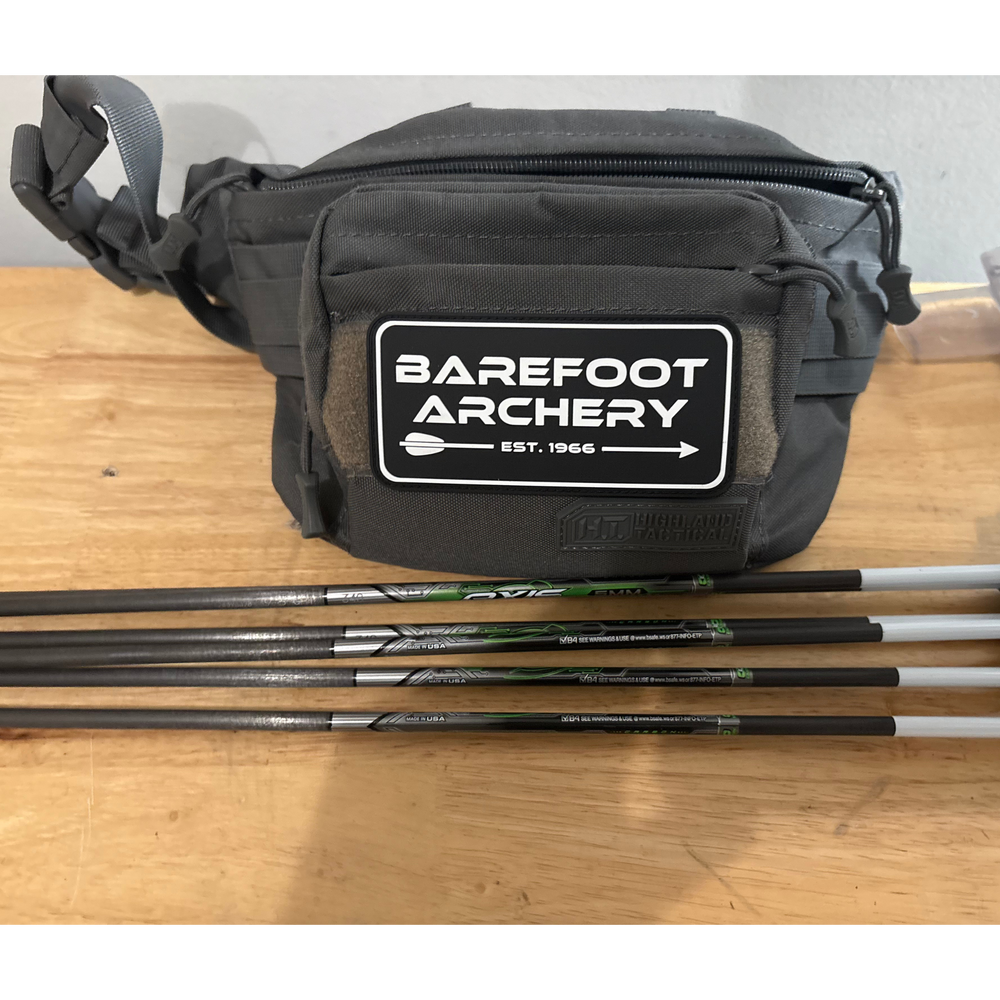 BAREFOOT LOGO PVC PATCH – Barefoot Archery