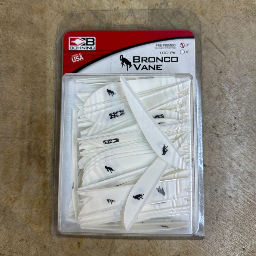 BOHNING BRONCO VANE 3IN – Barefoot Archery