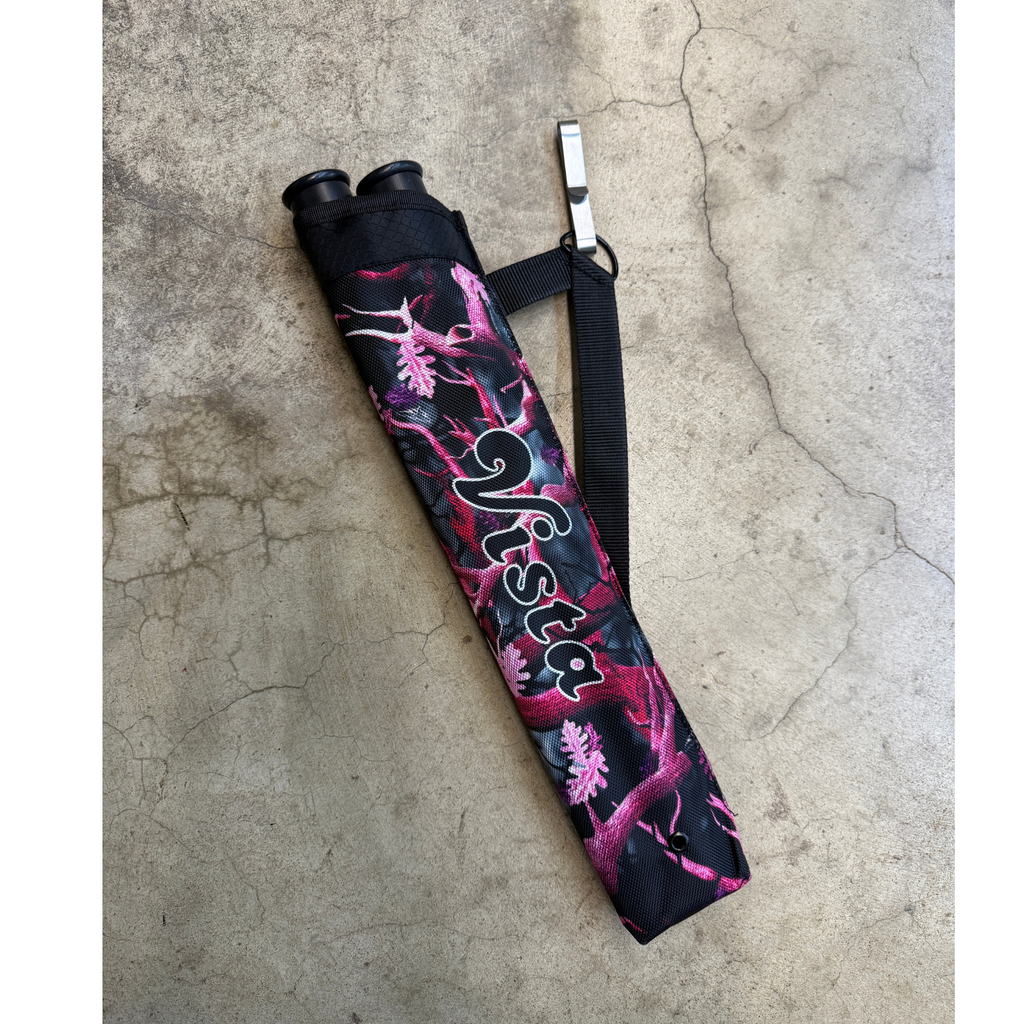 VISTA LIL DUECE II PINK CAMO 2 TUBE QUIVER – Barefoot Archery